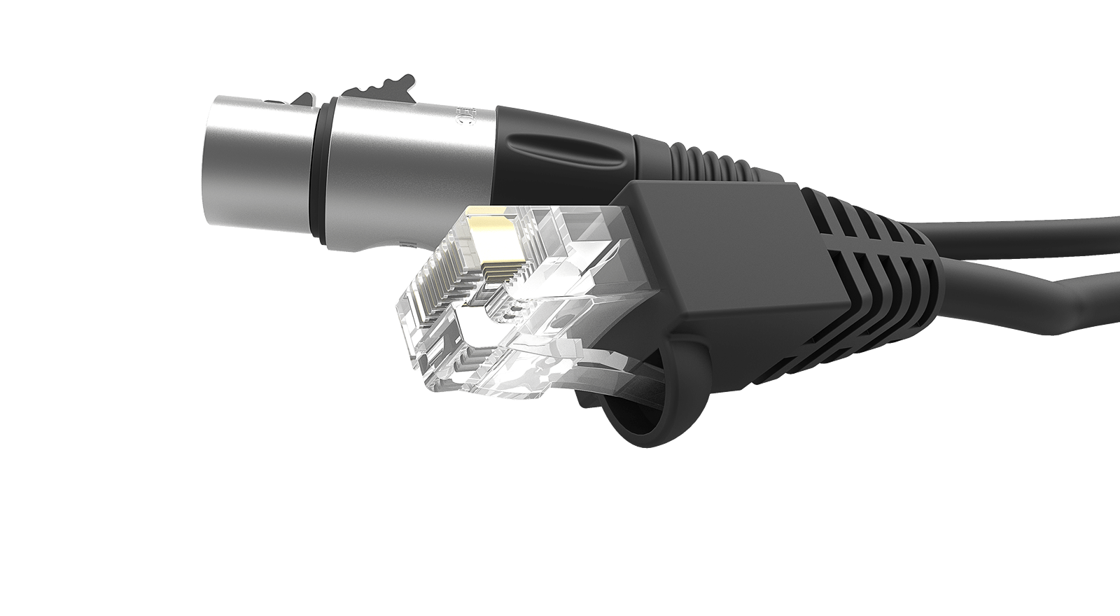 DMX 5 pin (Female) to RJ45 (Male) 1m cable | ENTTEC : ENTTEC