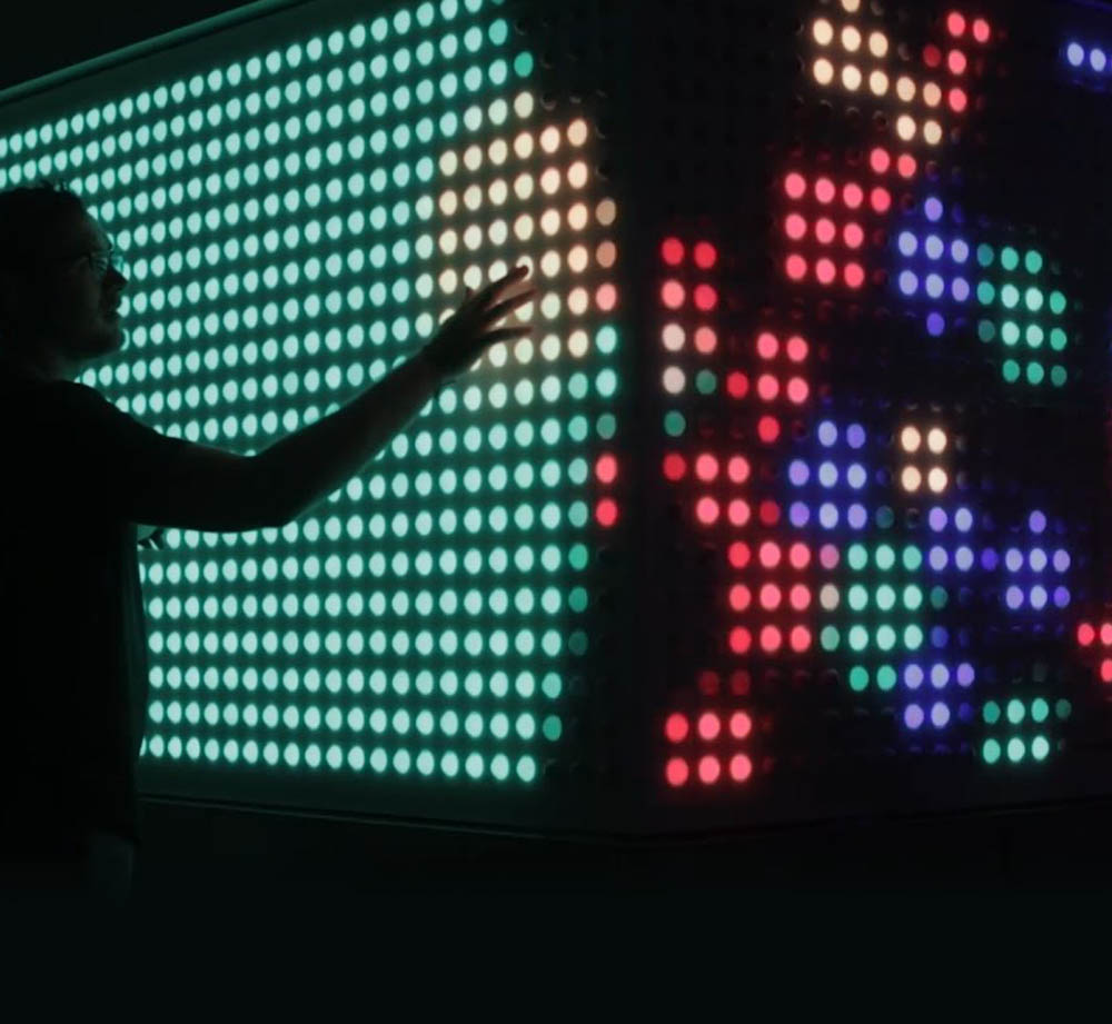 Google Pixel Wall | ENTTEC : ENTTEC